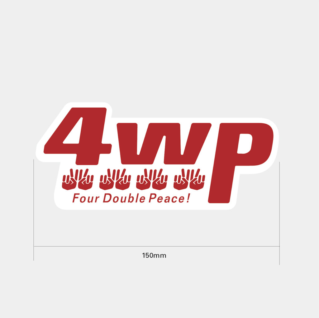 4WP Sticker | studioATTIC スタジオアティック